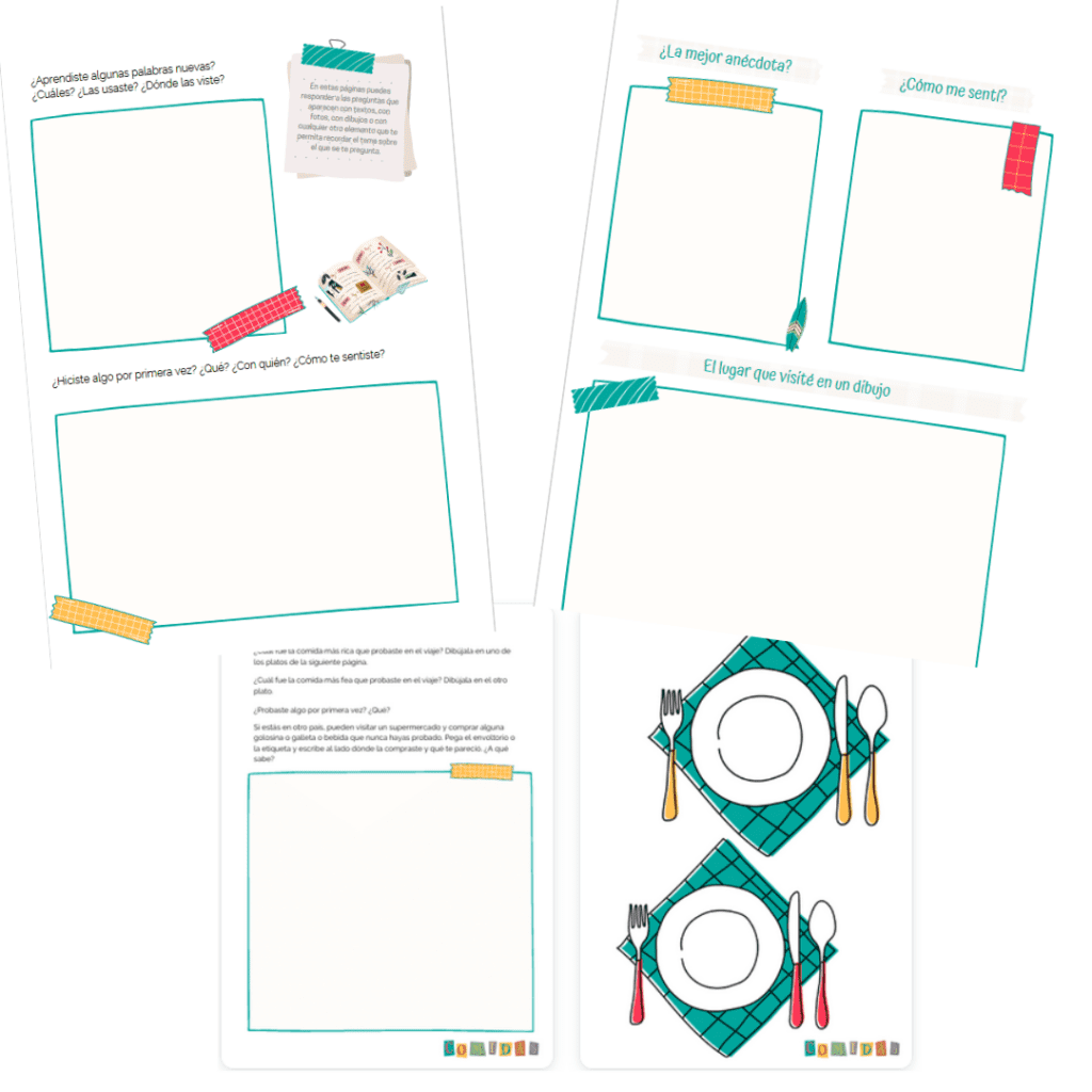 DIARIO de VIAJE para NIÑOS y NIÑAS (libro en pdf) - Viaja Jugando